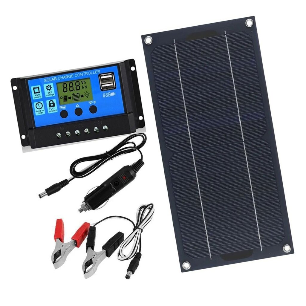 600W 100A Солнечная панель с контроллерами для любителей активного отдыха