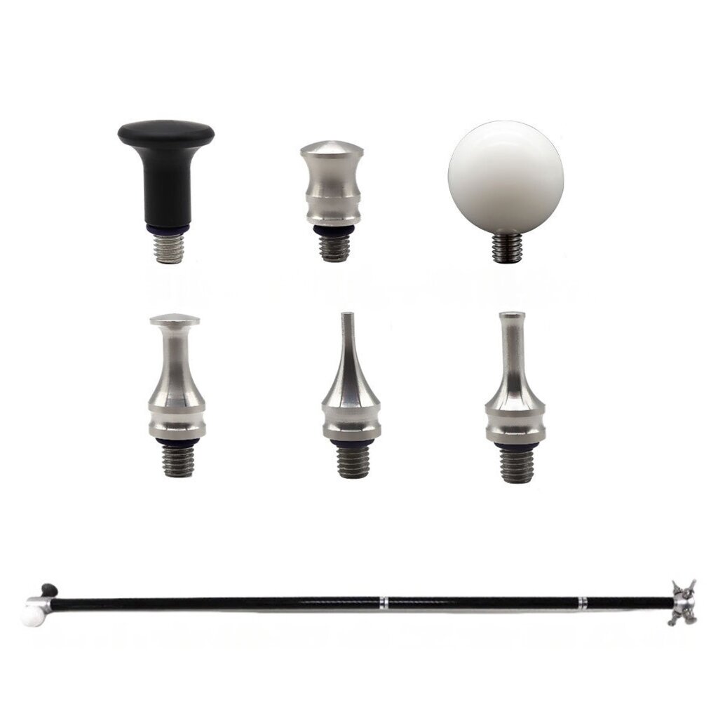 Многофункциональный молоток для ремонта вмятин из трех секций углеродного волокна