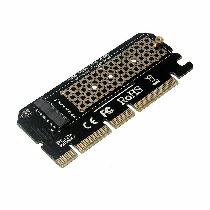 Переходник PCI-Ex16 - NGFF(M.2) SSD / PCI-E 3.0->M.2 M key NVMe SSD (ORIENT C299E)