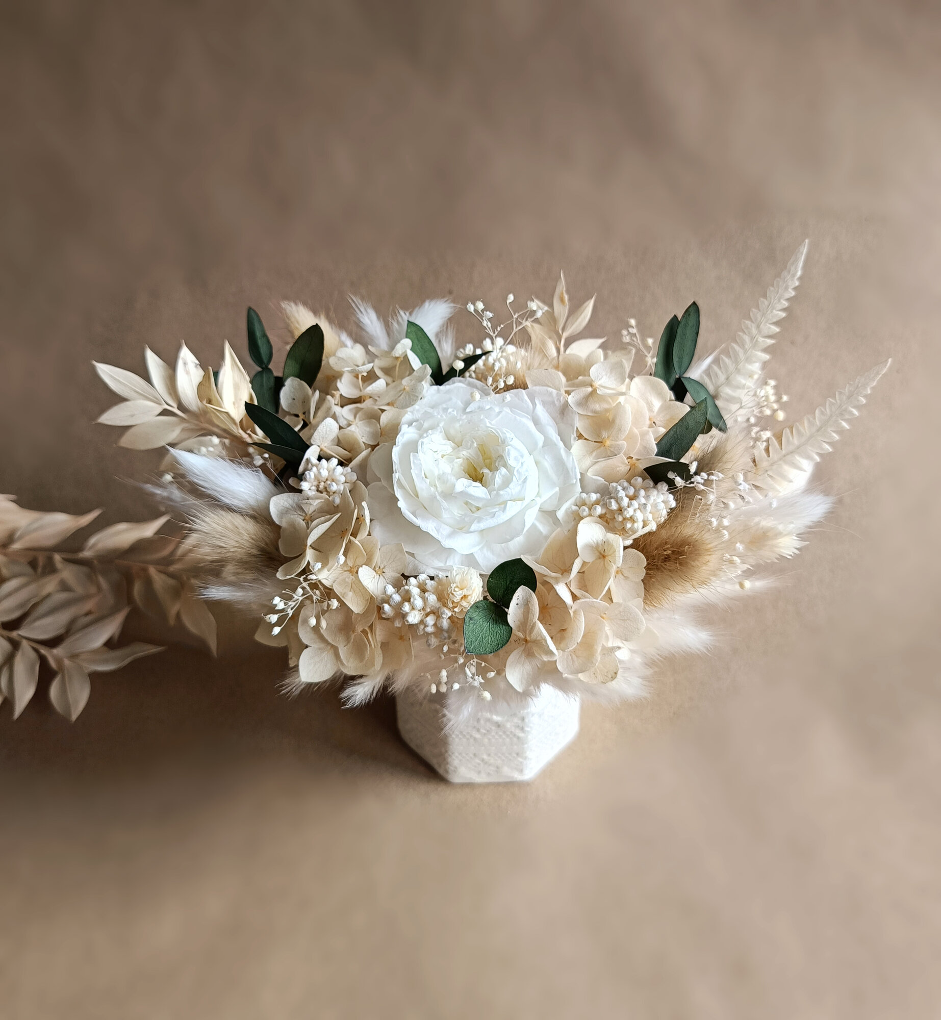 Мини композиция белая