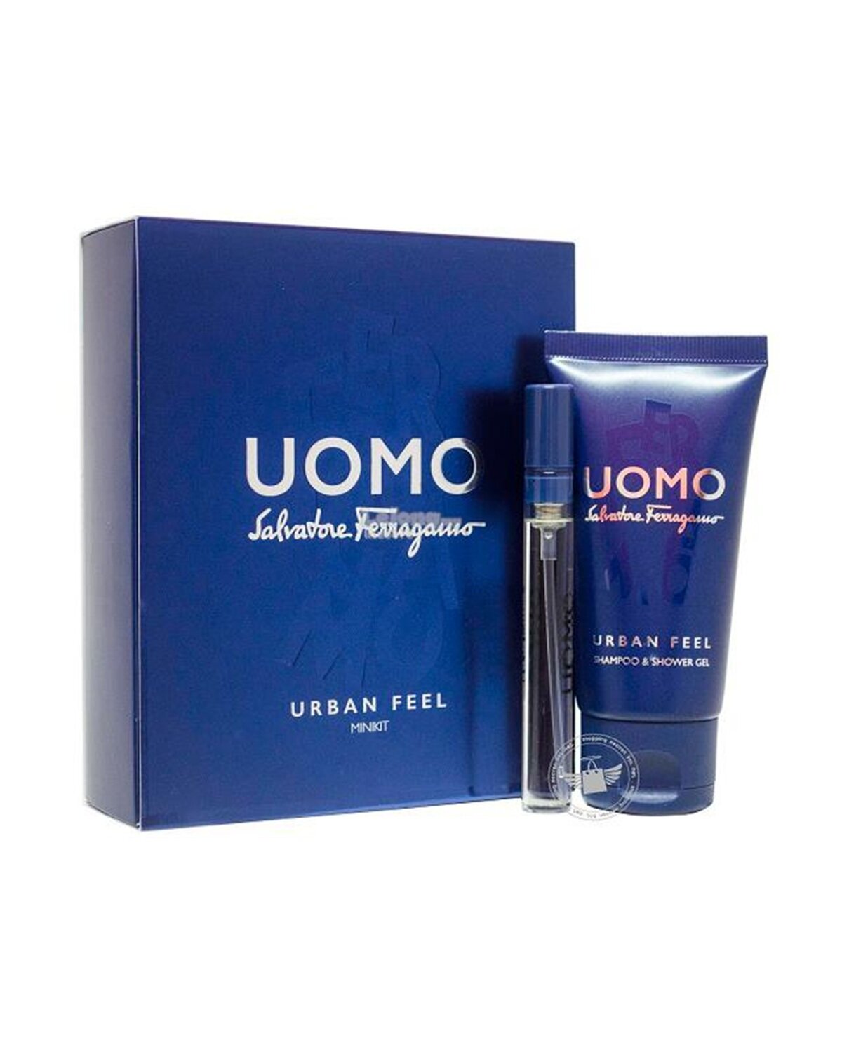 Парфюмерный набор мужской SALVATORE FERRAGAMO Uomo Urban Feel Туалетная вода 5 мл+шампунь/гель для душа 50 мл