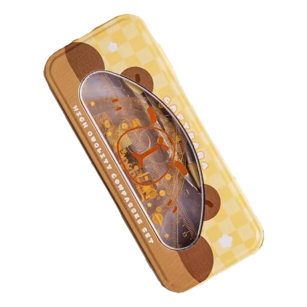 Набор Линейок Для Учащихся Начальной школы, Компас из Семи частей, Линейка-Capibala