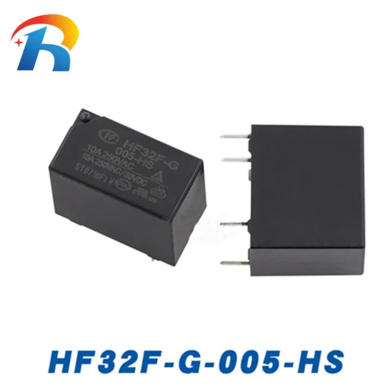 Реле мощности HF32F-G-005-HS 10A