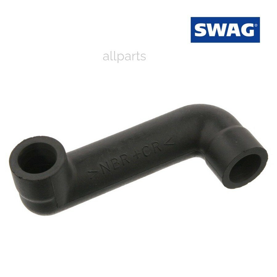 SWAG 10936012 Патрубок вентиляции картера MERCEDES W202 180-230 03/93-05/00/ W210 200/230 06/95-08/00/ W163 230