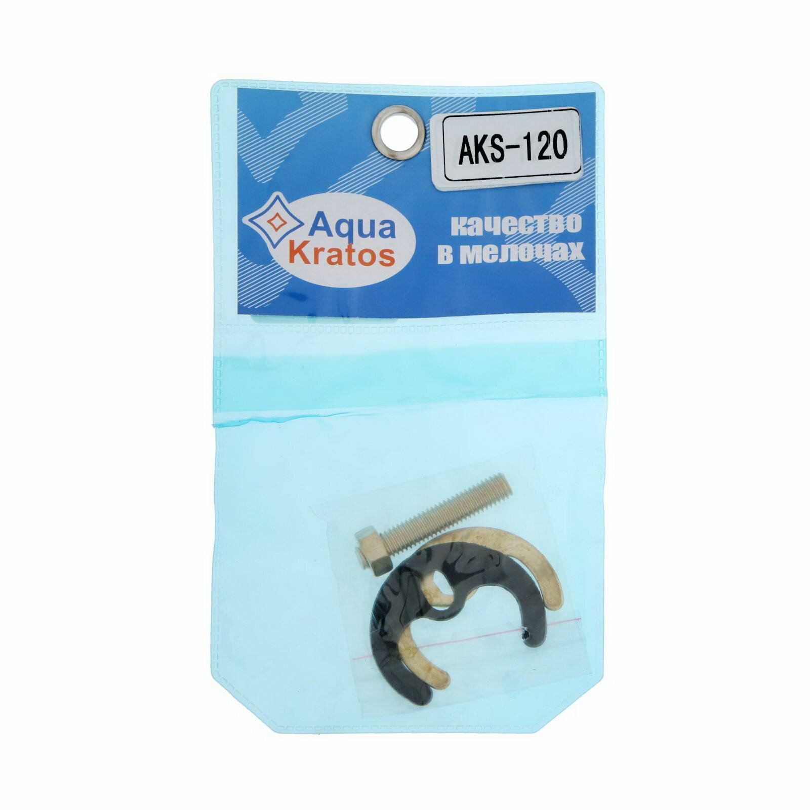 Крепление AKs-120, на европодвесе, одна шпилька, материал корпуса: пластик