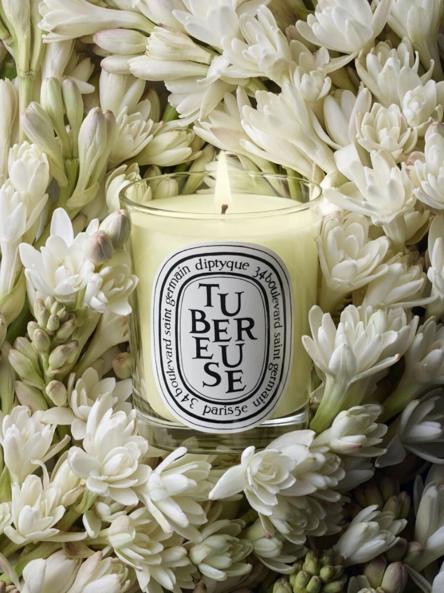 Diptyque Ароматическая свеча Tubreuse Scented Candle, 70 г