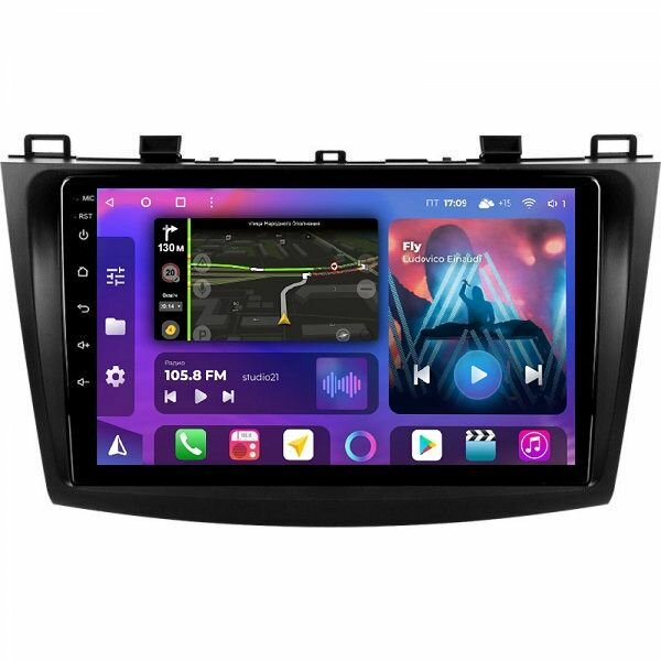 Магнитола Мазда 3 FarCar (Mazda 3) 2009-2013 на Android 12 - 9 дюймов