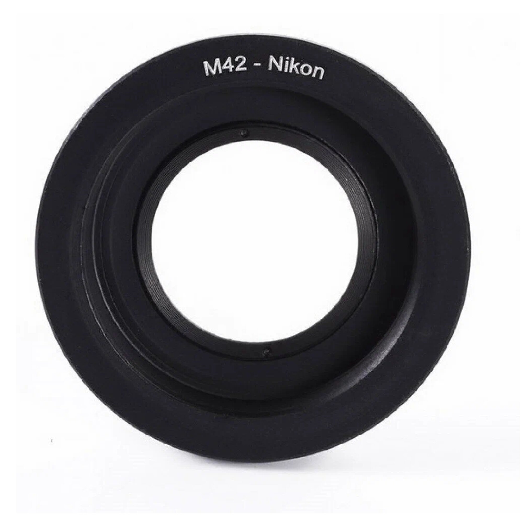 Переходное кольцо Nikon, с линзой, байонет F, резьба M42, чёрное
