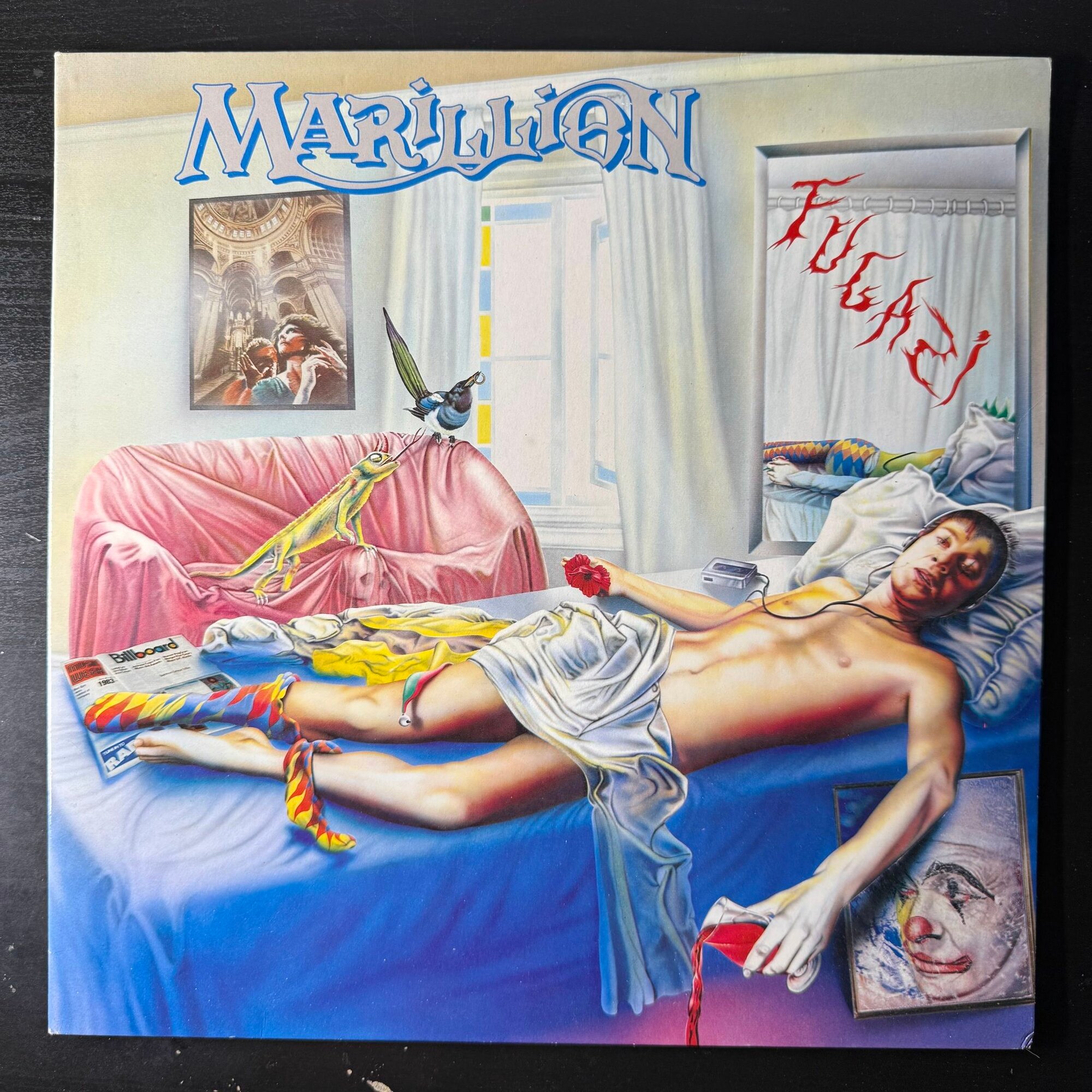 Виниловая пластинка Marillion Fugazi (Европа 1984г.)