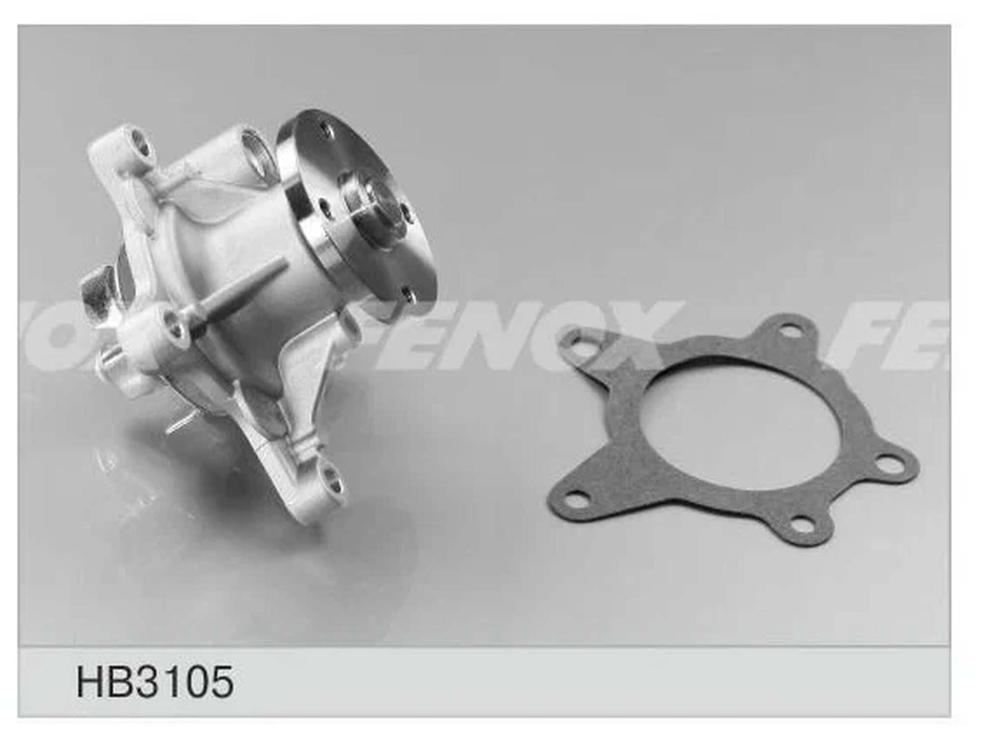 Насос водяной Hyundai Solaris, i20, i30, i40, Kia Ceed, Venga, Rio III 09-, FENOX HB3105