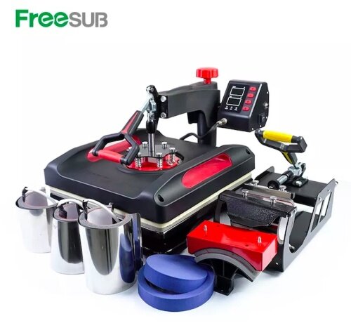 Термопресс Freesub P8038-11, универсальный, 11 в 1, 38x38 см