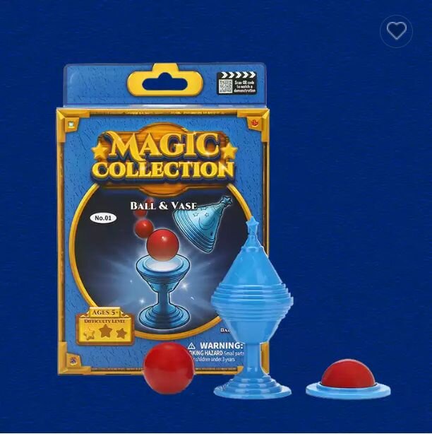 Фокус Ваза и шарик Ball&Vase, классический фокус, пластик, от 3 лет