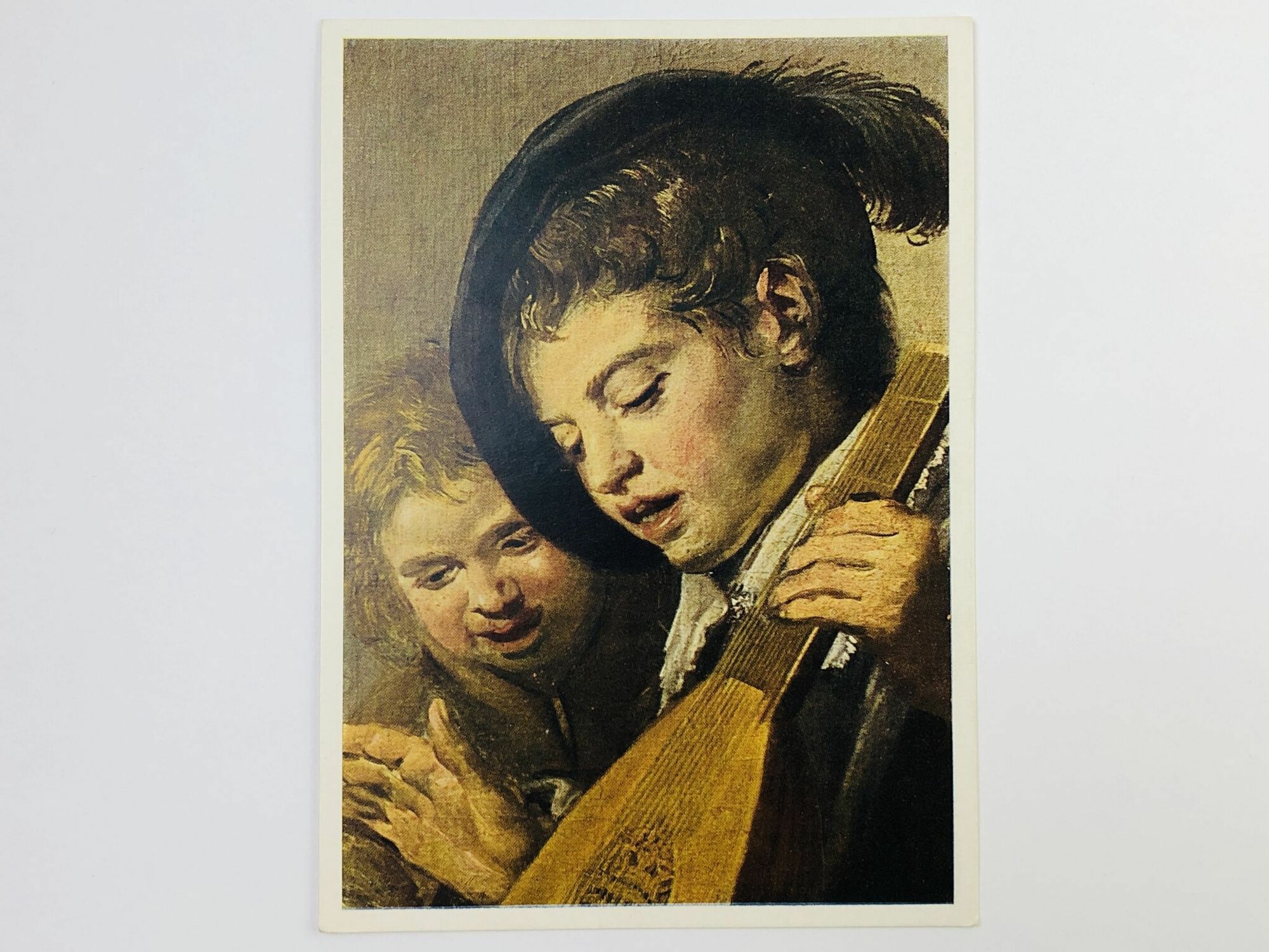 Открытка - Франс Хальс. Поющие мальчики (фрагмент)