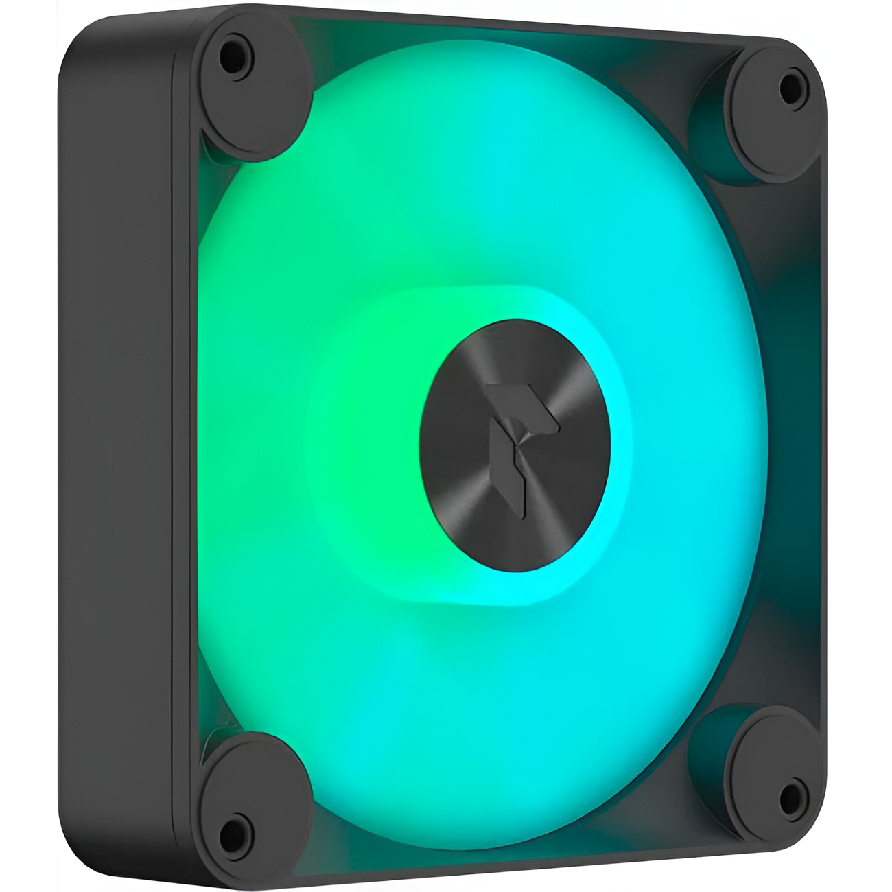 Вентилятор д/корпуса 140x140x25 AeroCool APNX FP1-140 PWM ARGB, черный (FP1-140)