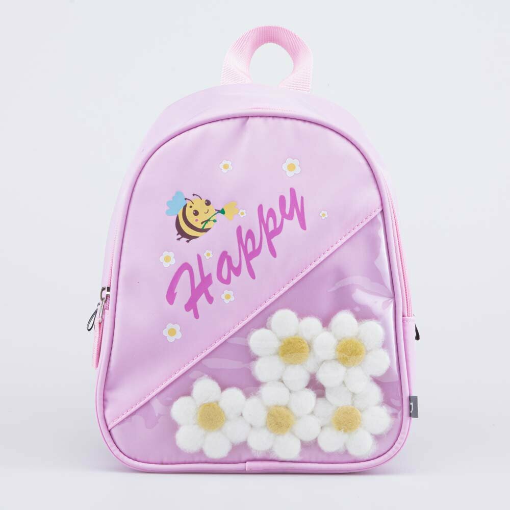 Рюкзак детский розовый котофей 02810299-40 размер выс. 26 см