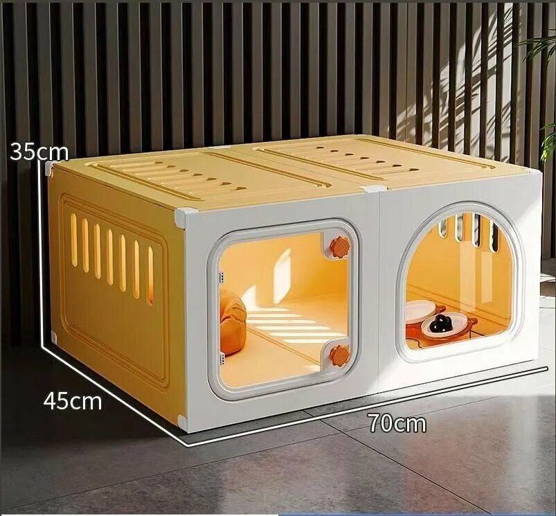 Вольер для животных Dogland, 70X 35х45 /Пустая клетка.