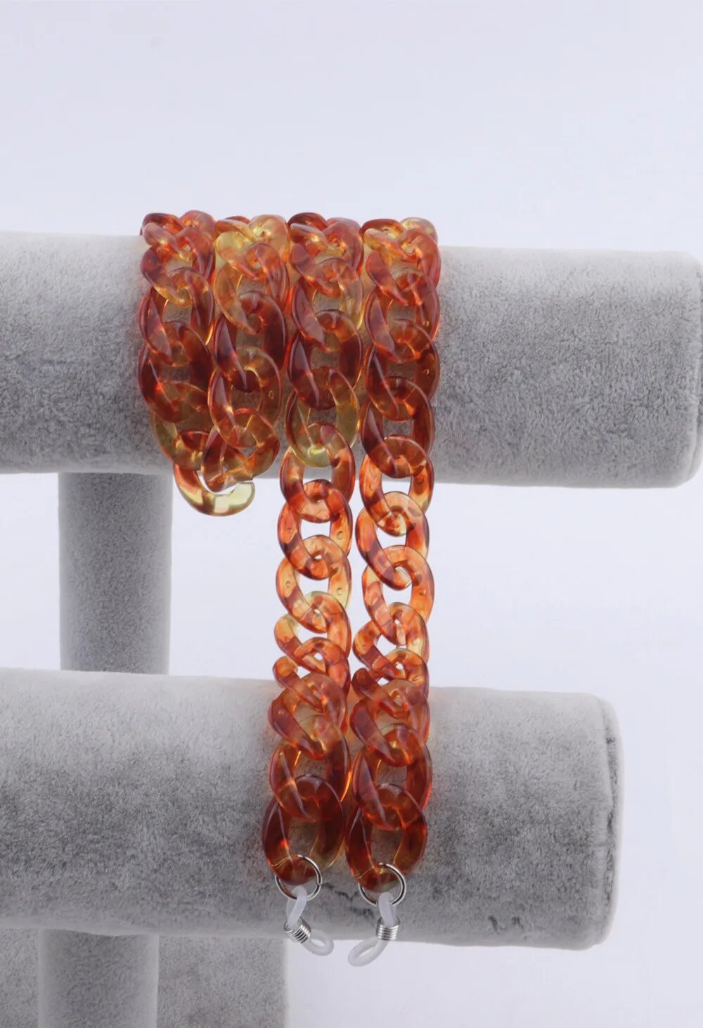 Цепочка для очков из акрила amber color