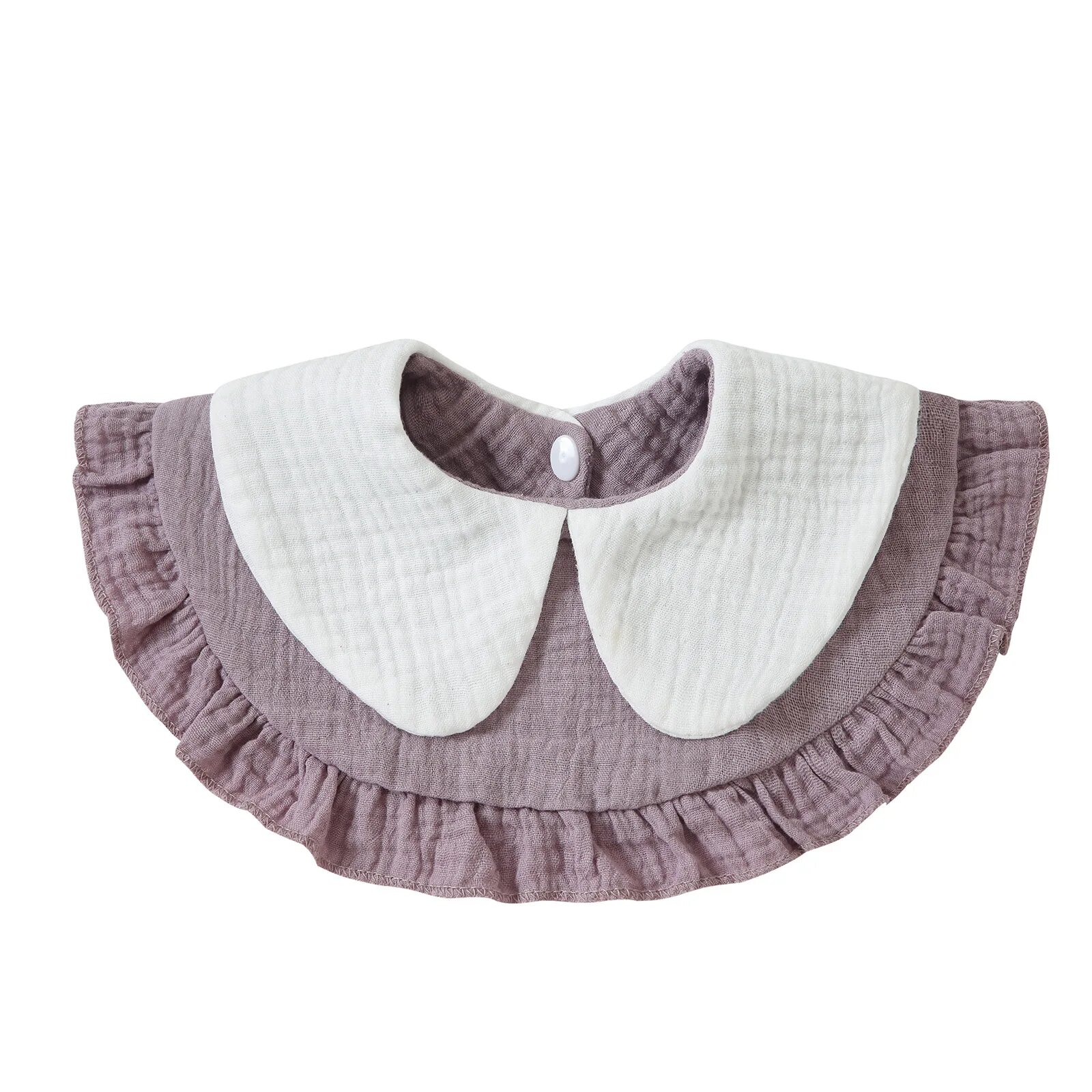 Ayaco.Fan Детский нагрудник хлопок Grape Purple