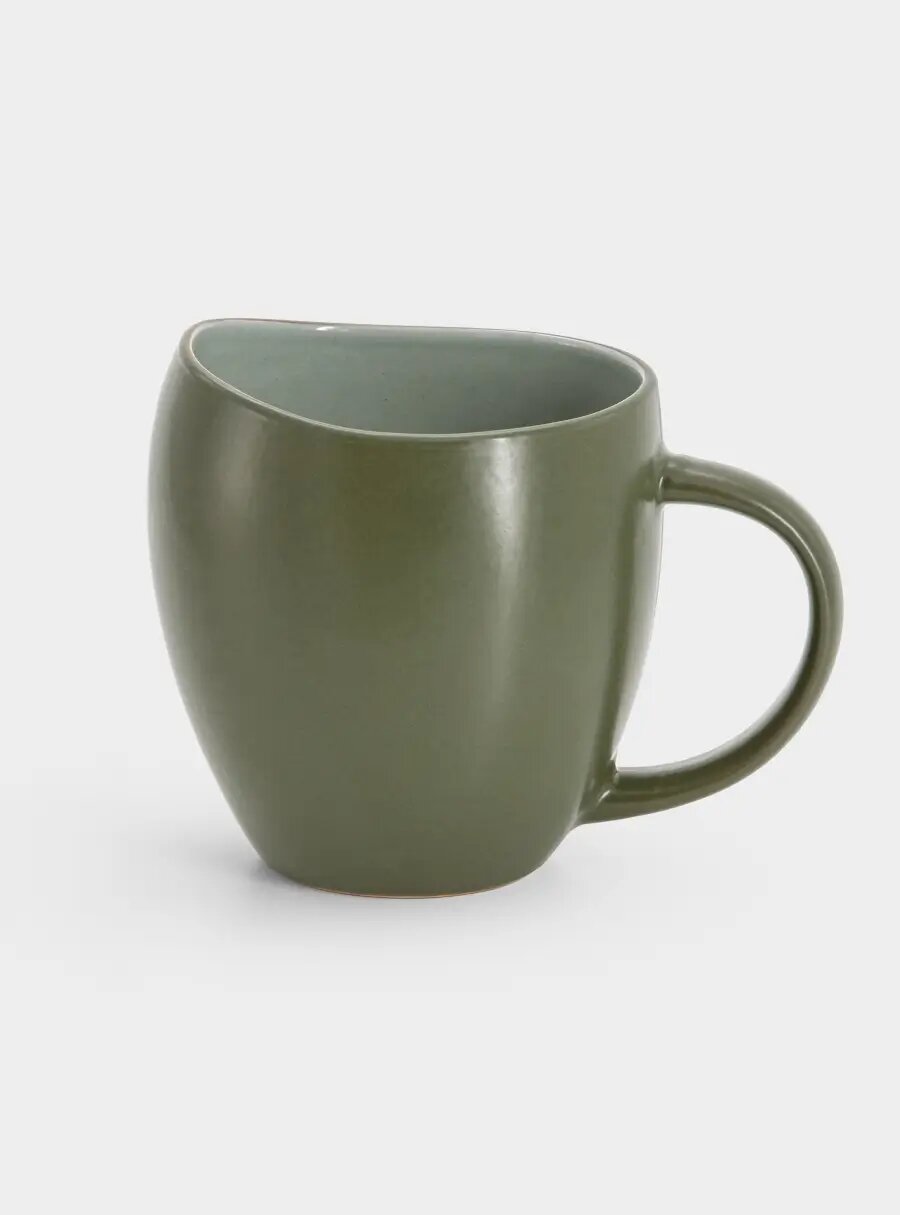 Кружка, 480 мл, зелёная, Organica