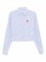 Рубашка Off-White Striped shirt, размер 44, Синий принт