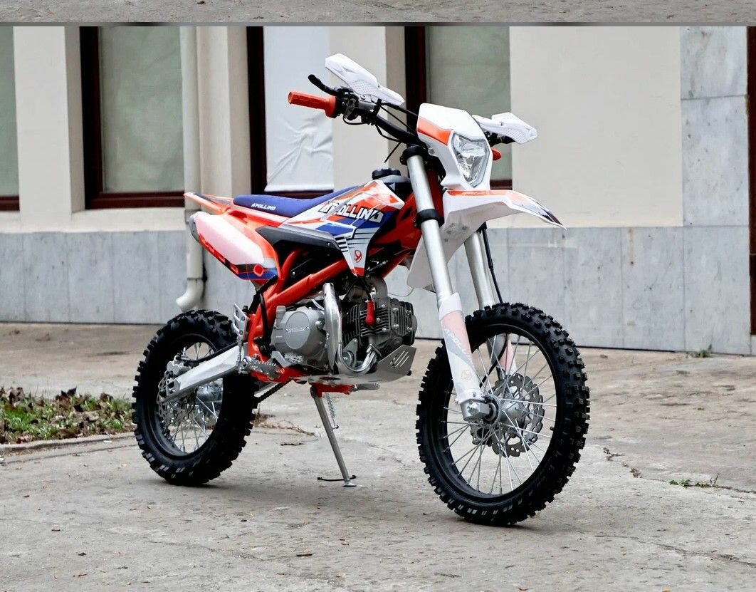 Питбайк Apollino AMX-F 125_оранж (без ПТС в заводской упаковке)