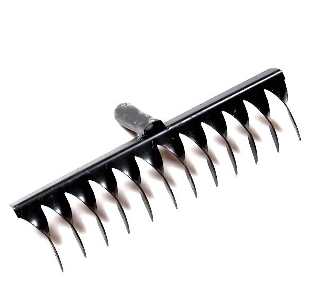 Грабли витые 12 зубов без черенка ГВ-12 для уборки сада и участка
