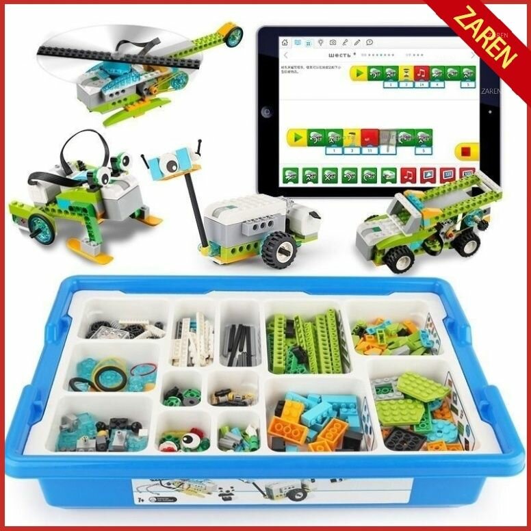 Эксклюзивный развивающий набор робототехники Wedo 2.0 с расширенной и ресурсной комплектацией