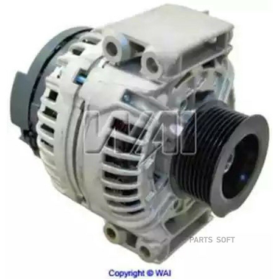Генератор! 24V 100A d72 PVR8\ Scania P/R-Series DC9/11/16/ DC-DT12 от официального дистрибьютора, WAI, артикул 12723N