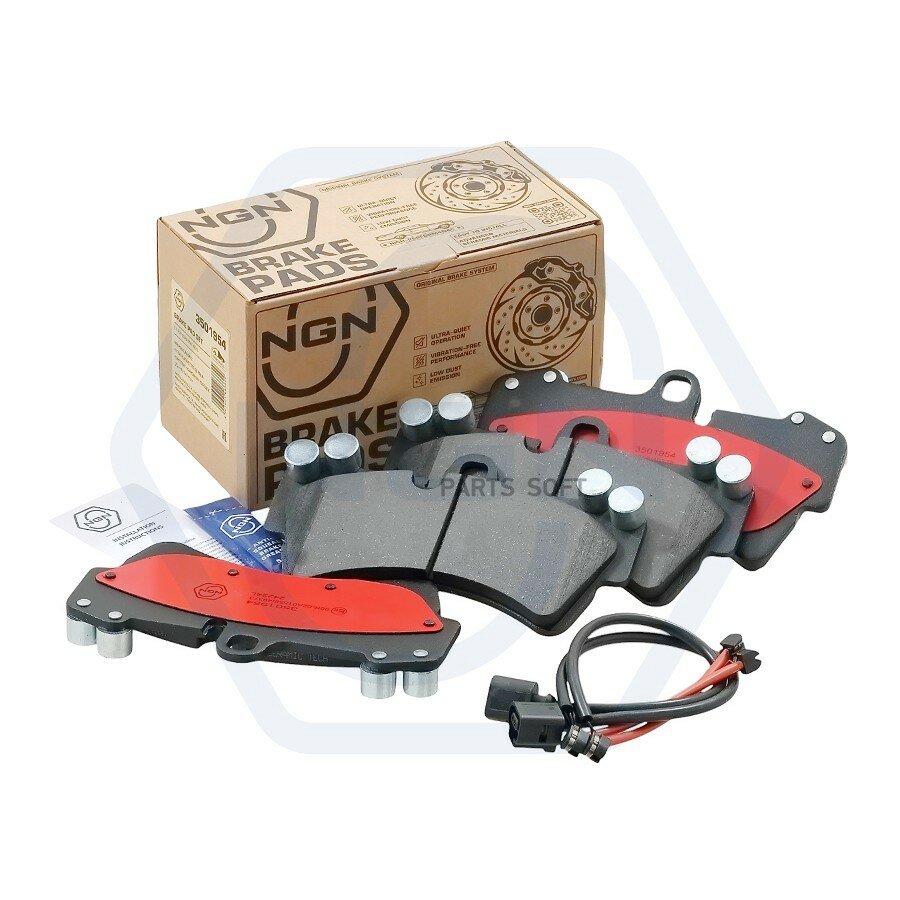 NGN 3501954 Колодки тормозные керамические передние AUDI Q7 I 06> VW Touareg I 02> PORSCHE Cayenne I 01> ()