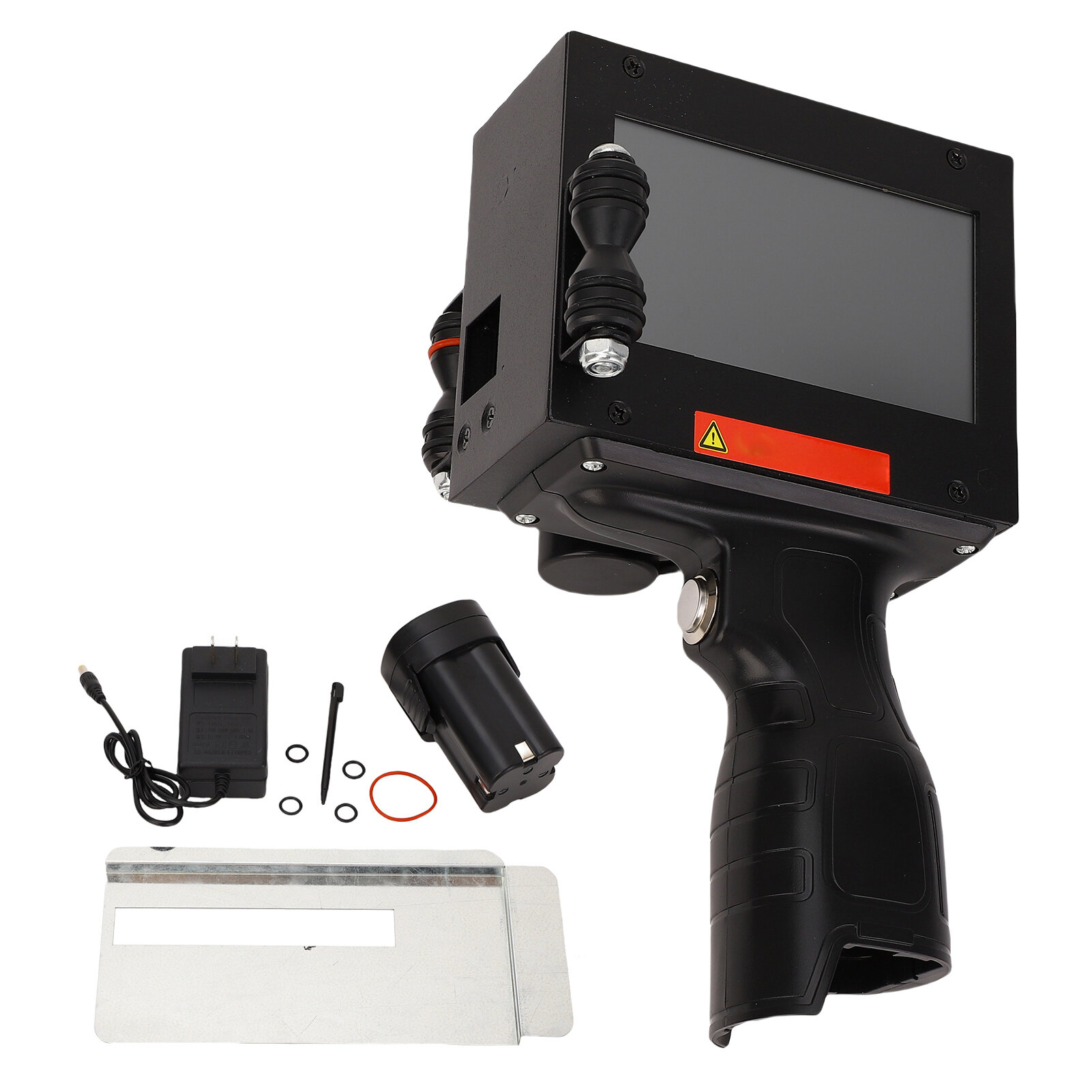 Ручной струйный принтер мини, 4.3" сенс. экран, QR код, вилка US