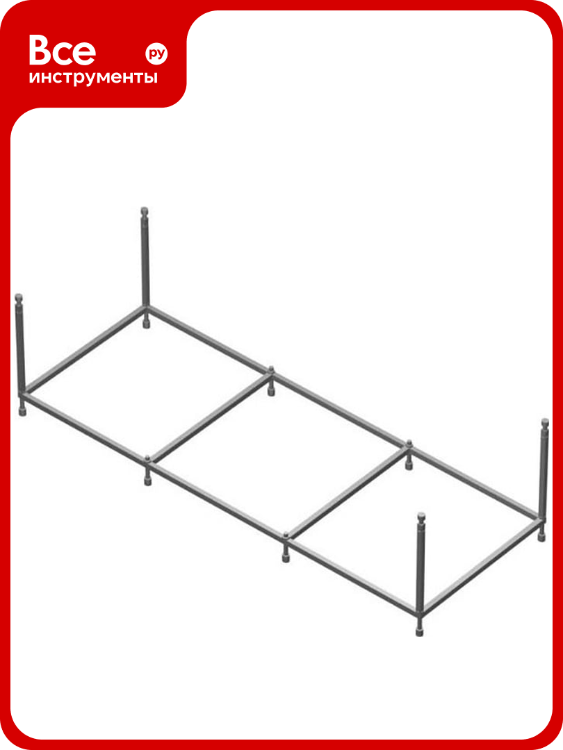 Каркас для ванны AM.PM Spirit 180х80 см W72A-180-080W-R2, из анодированного