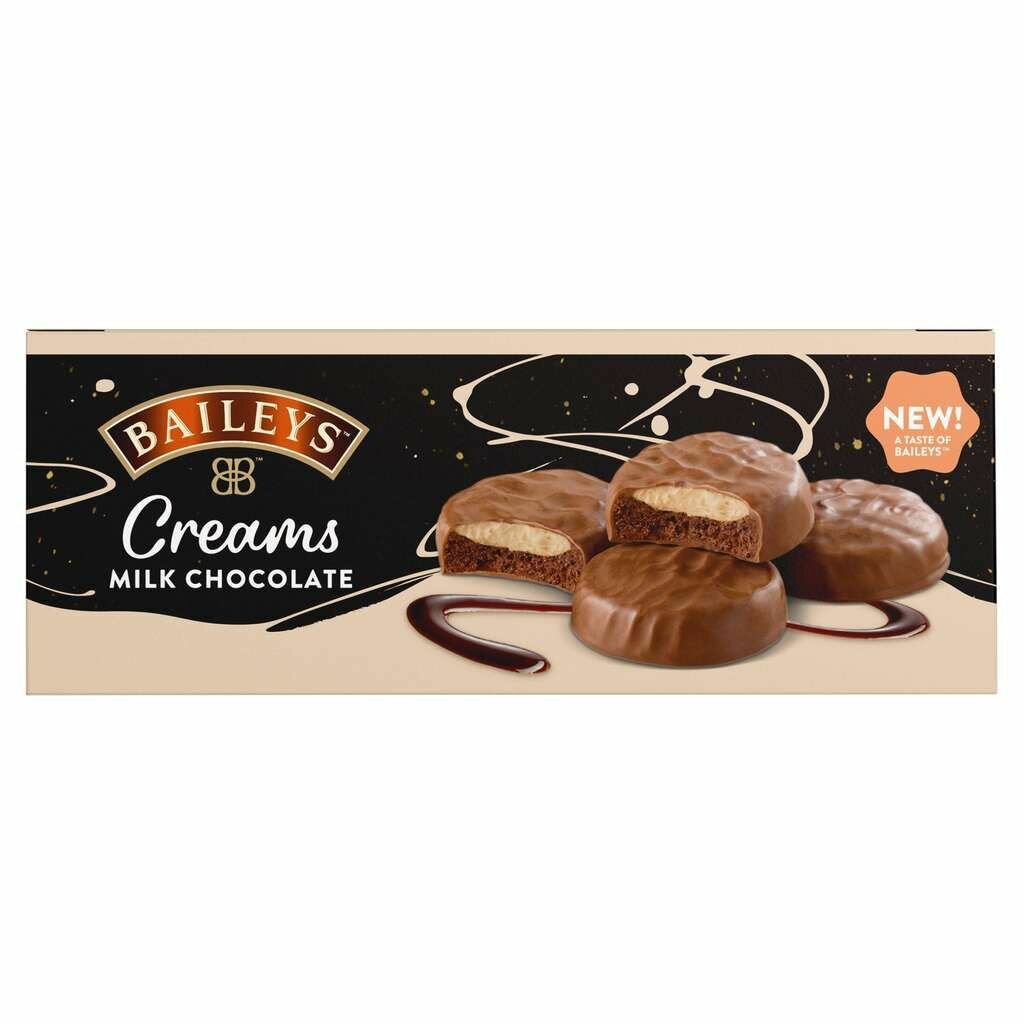Печенье BAILEYS creams milk chocolate 128г (Великобритания)