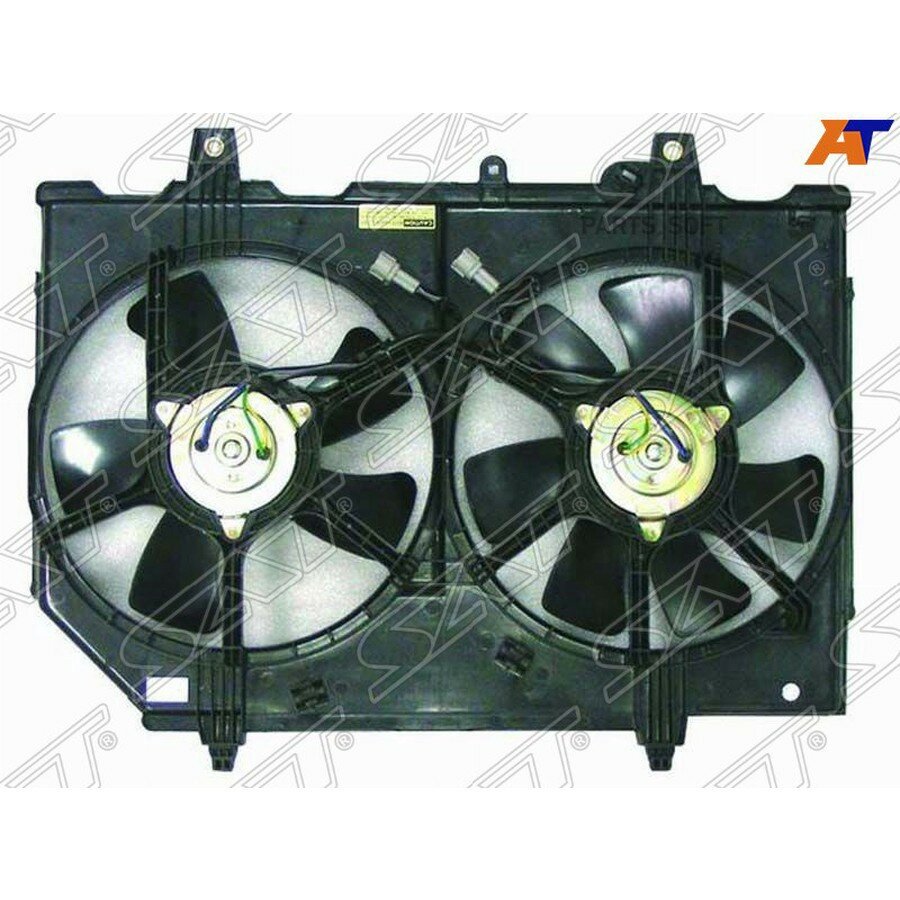 Диффузор Nissan X-Trail 00-07 от официального дистрибьютора, SAT, артикул STDTU12010