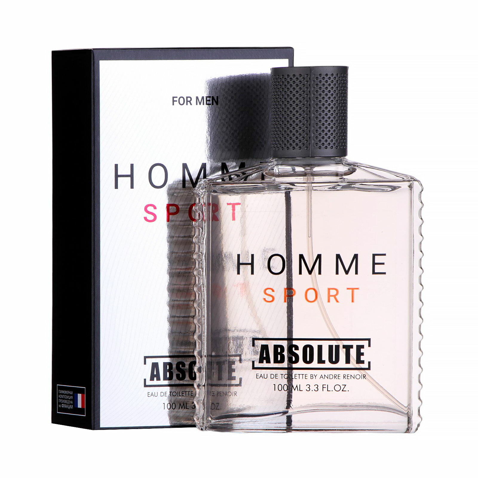 Туалетная вода мужская Absolute Homme Sport, средние ноты: белый кедр