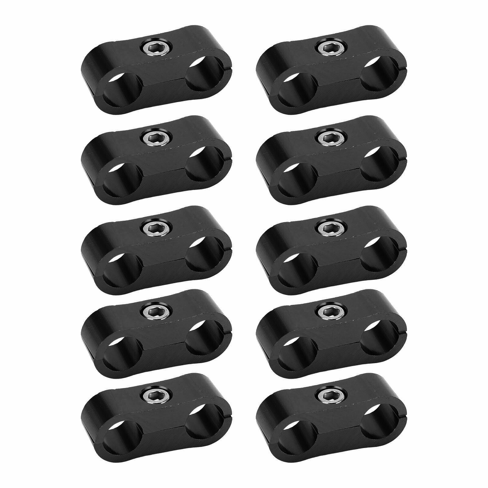 10 шт. зажимов для шланга 4AN из алюминиевого сплава для крепления труб водоснабжения и газовых линий