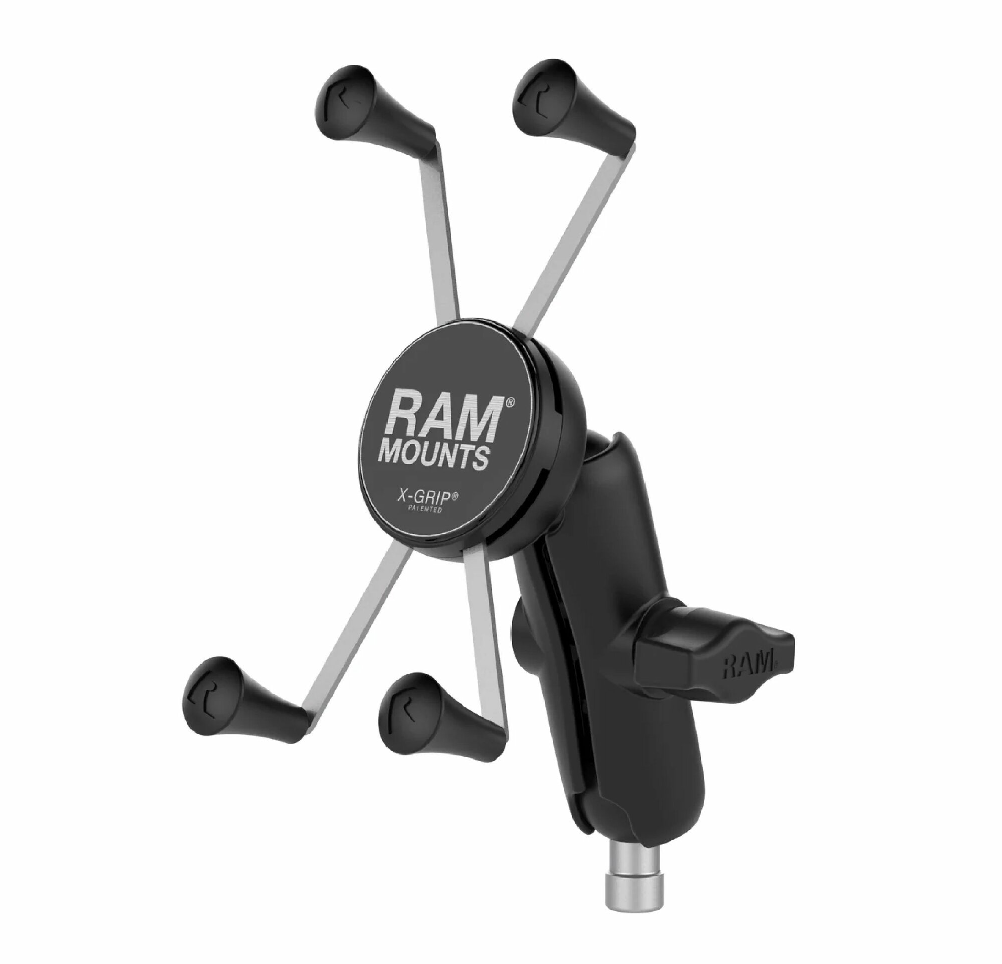 RAM-B-367-UN10U Универсальное мото крепление RAM X-Grip UN10, шар к болту руля, муфта 95 мм