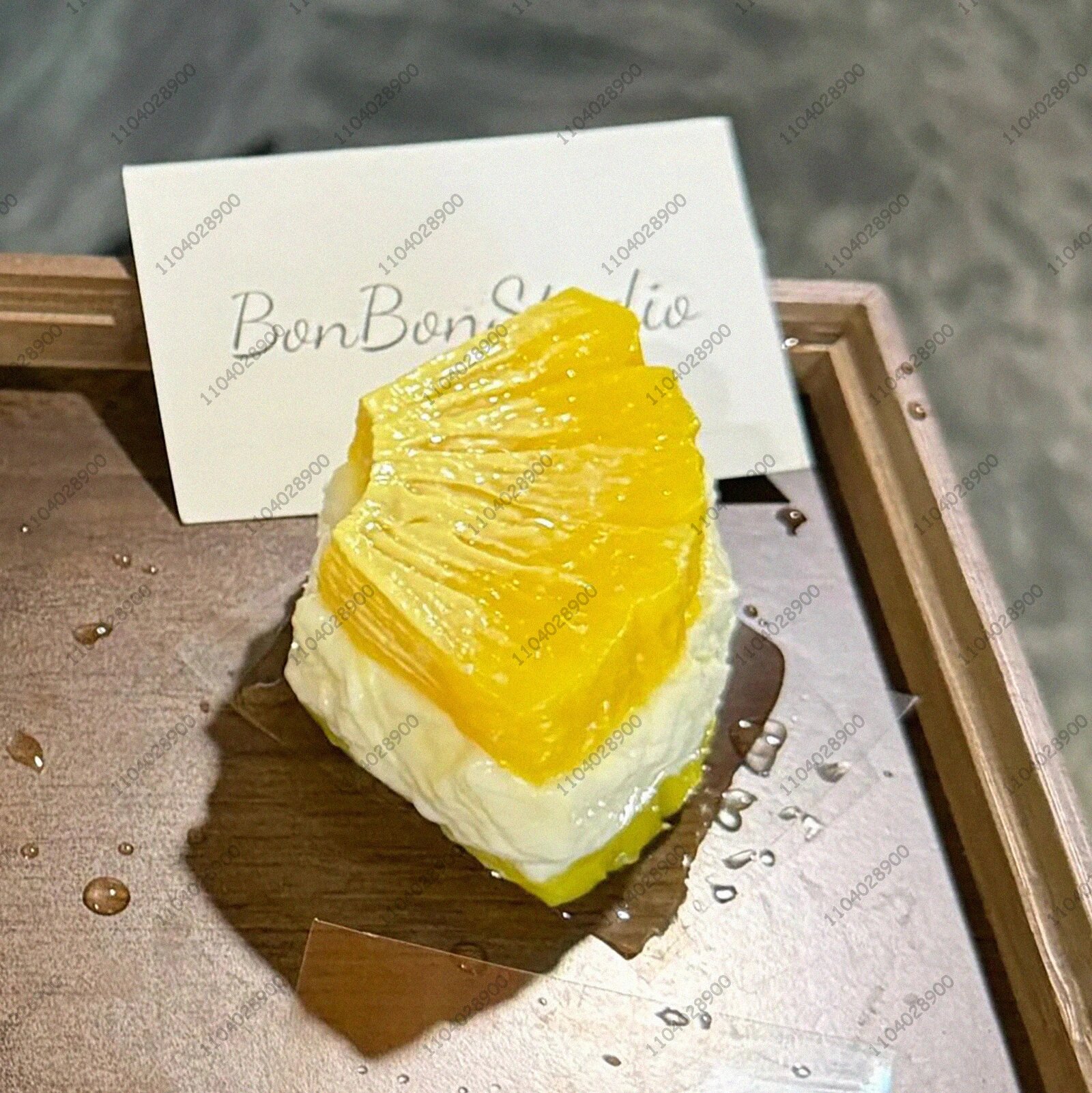 Фруктовый йогурт Taba Squishy Клубничный йогурт Фруктовый десерт Сжимаемая игрушка Моти Игрушка Снимание стресса Антистресс Рука Расслабление Подарочная игрушка, Pineapple