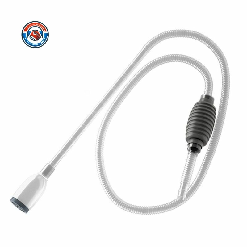 Аквариумный сифон-насос для чистки грунта и смены воды, полуавтоматический очиститель дна с регулировкой потока, универсальная труба для гравия и туалета в аквариуме и террариуме