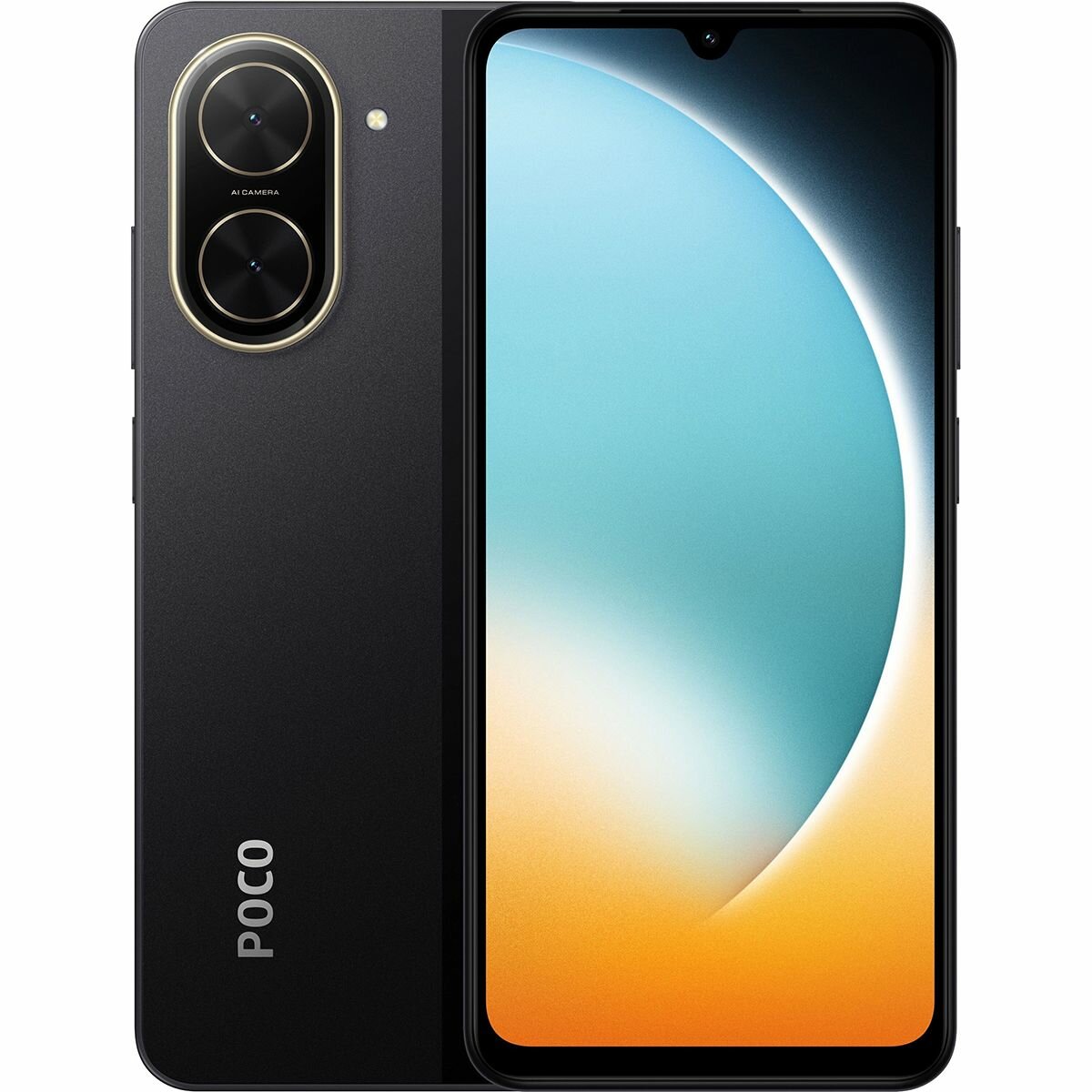 Смартфон POCO C71, 3GB/64GB, камера 8MP, экран 6.88", 120Hz, чёрный