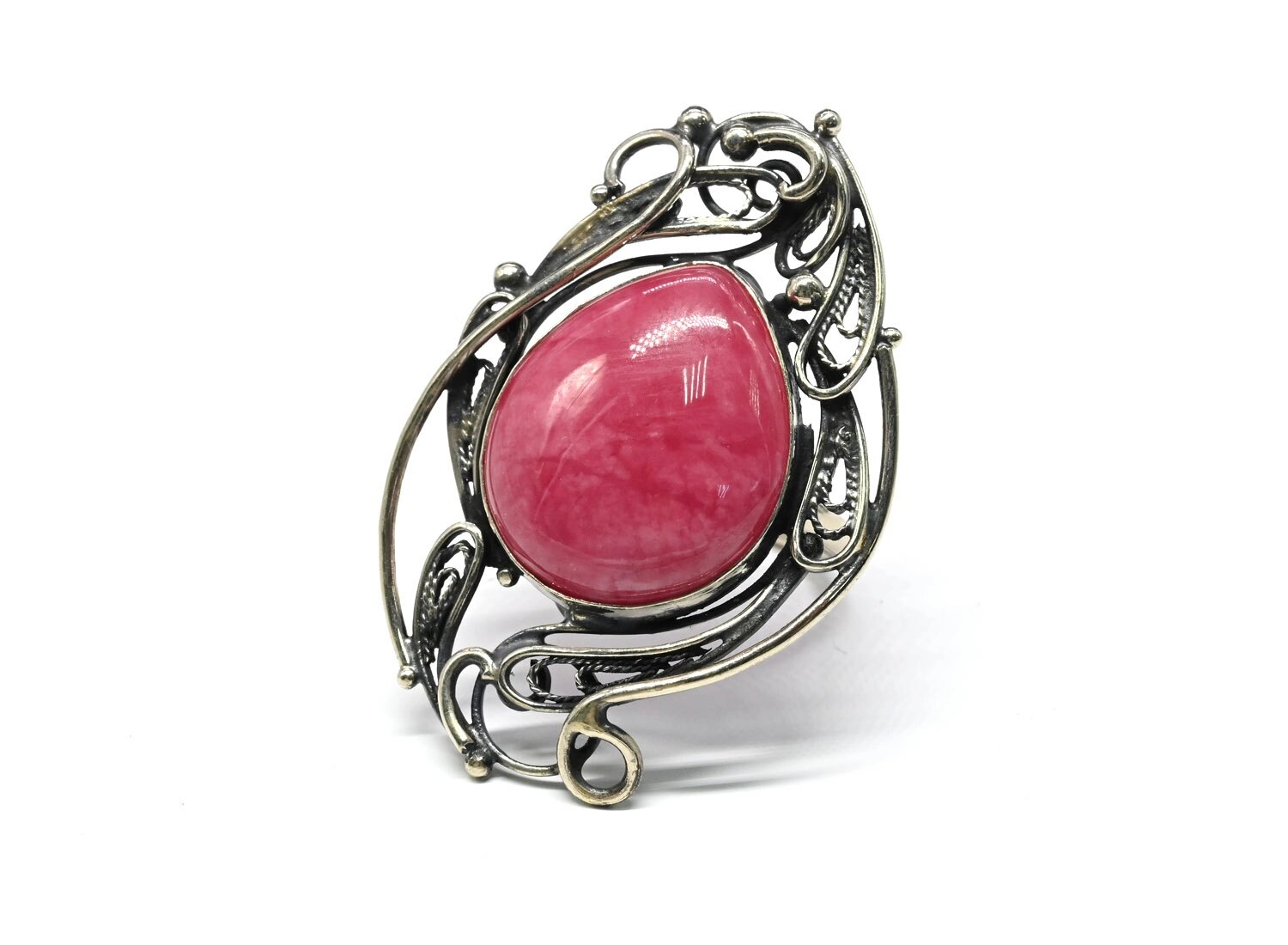 Кольцо, родонит