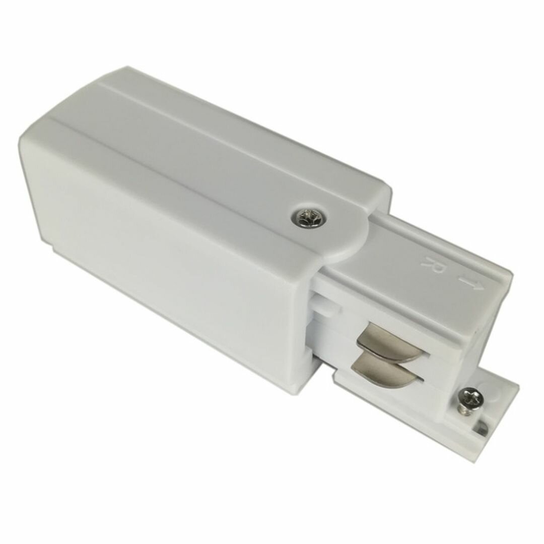 Ввод питания на шинопровод Wertmark Technical Fawaris AC 230V цвет белый, арт . WTF. L5.00. OP0