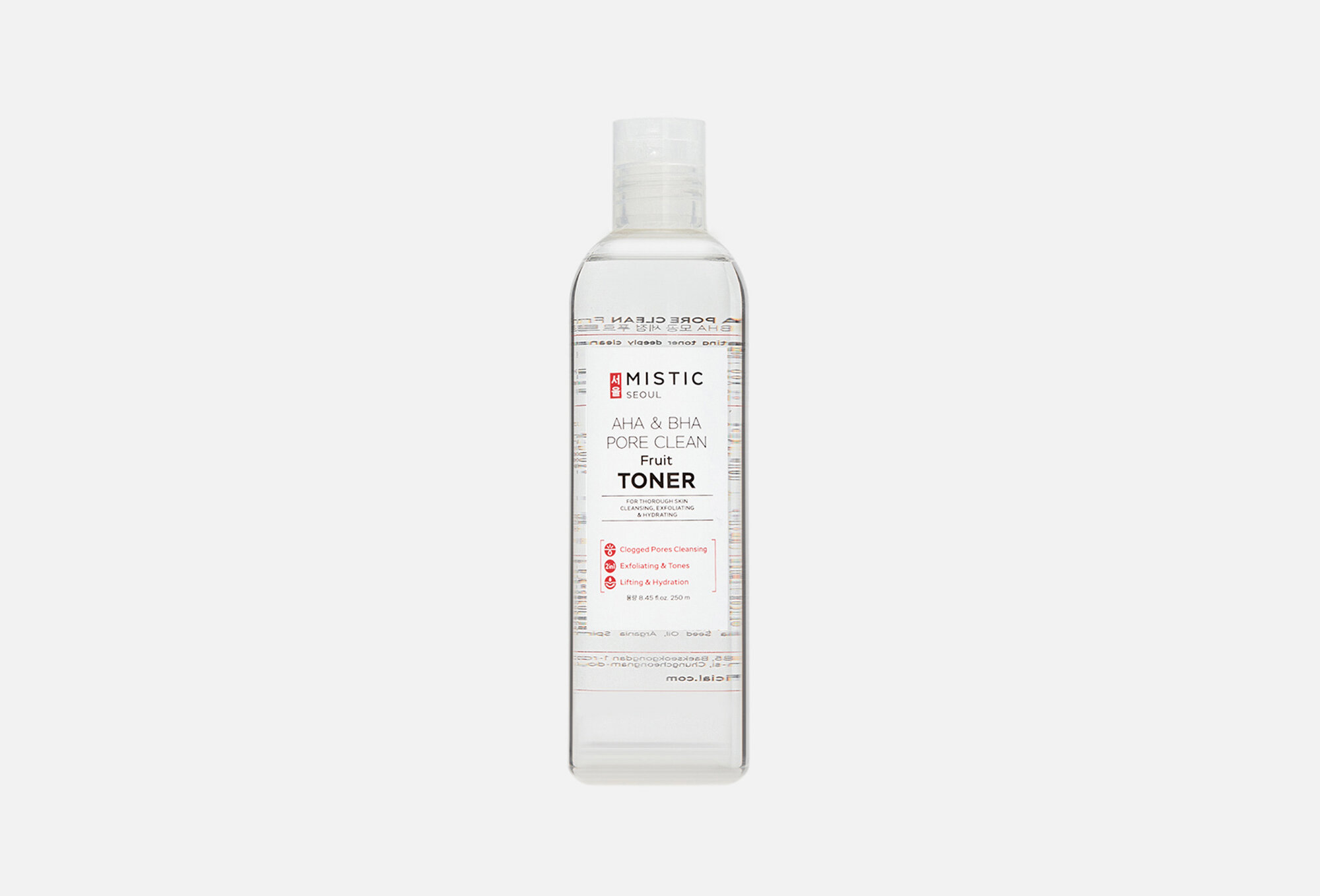 Тонер с фруктовыми кислотами MISTIC AHA & BHA PORE CLEAN Fruit Toner 250 мл