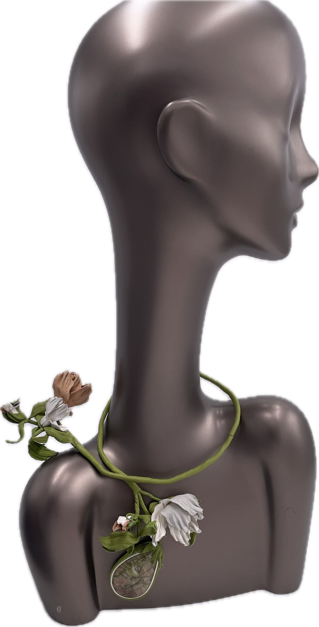 Колье, искусственный камень