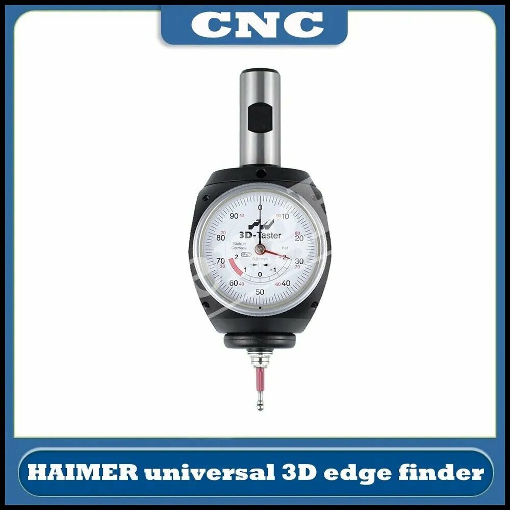 Haimer Universal 3D-Taster 3D Edge Detector Pointer 80.360.00FHN Точность контакта датчика 0,01 мм Диаметр ручки D20мм