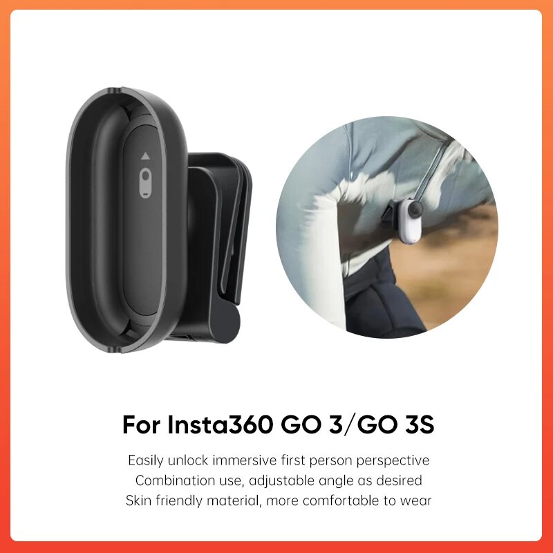Insta360 GO 3/GO 3S поворотный зажим для головного убора