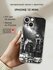 Чехол на Apple iPhone 13 mini / Айфон 13 мини с принтом "Ночной Нью-Йорк"