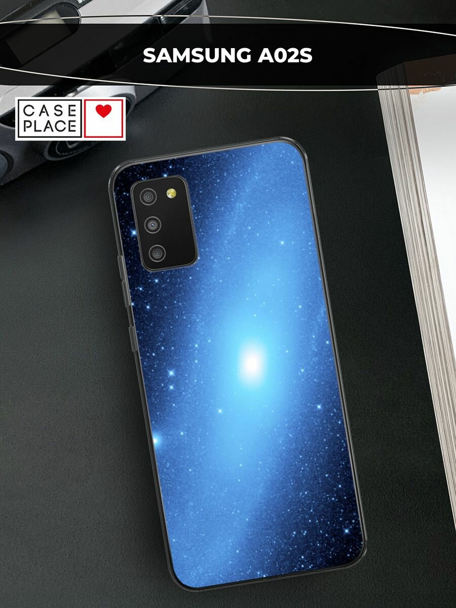 Чехол на Samsung Galaxy A02s / Самсунг Галакси A02s с принтом "Космос 1"