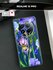 Чехол на Realme 12 Pro / Реалми 12 Про с принтом "Синие ирисы", прозрачный