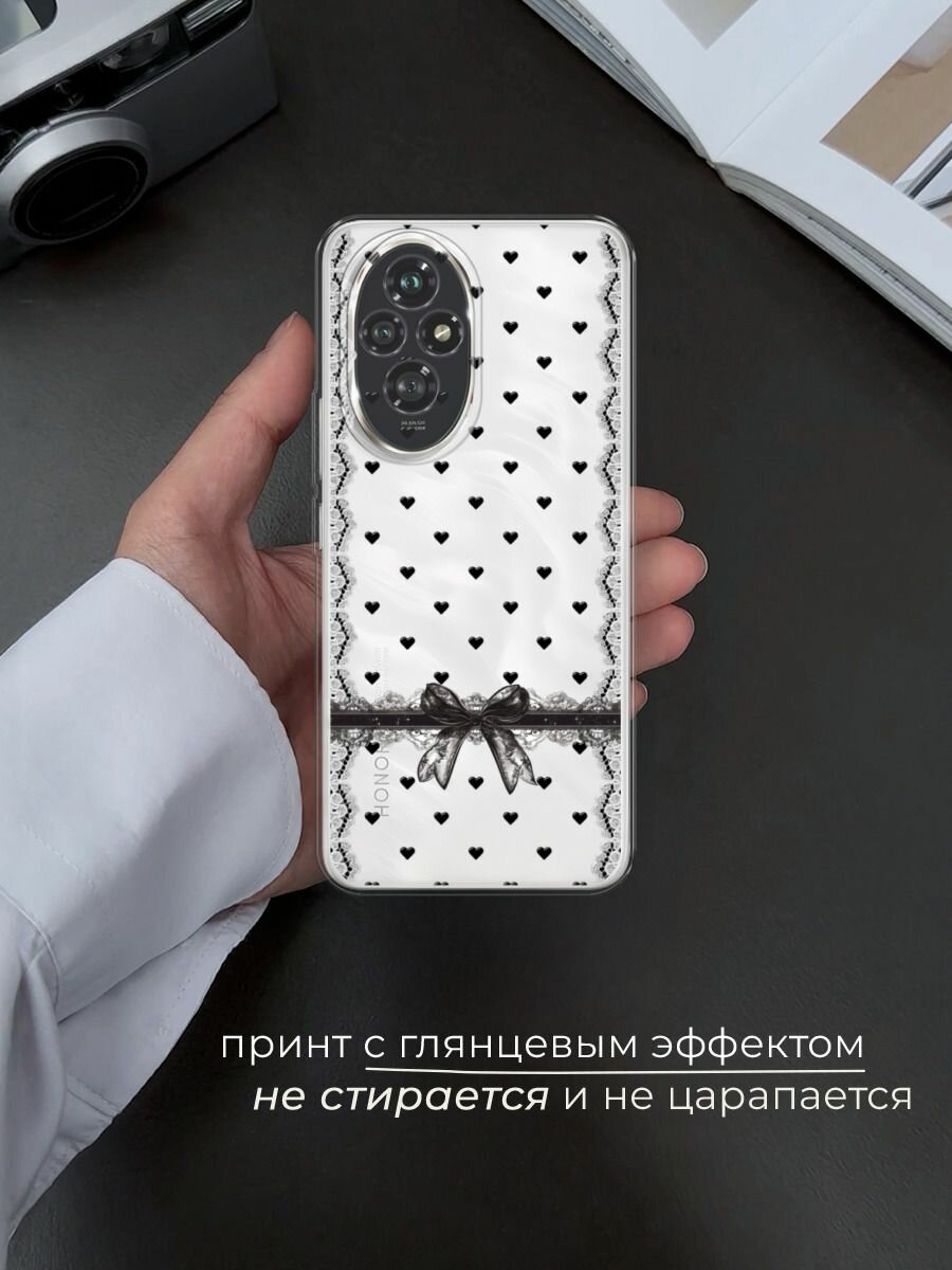 Чехол на Honor 200 / Хонор 200 с принтом "Подарочек" — фото 1