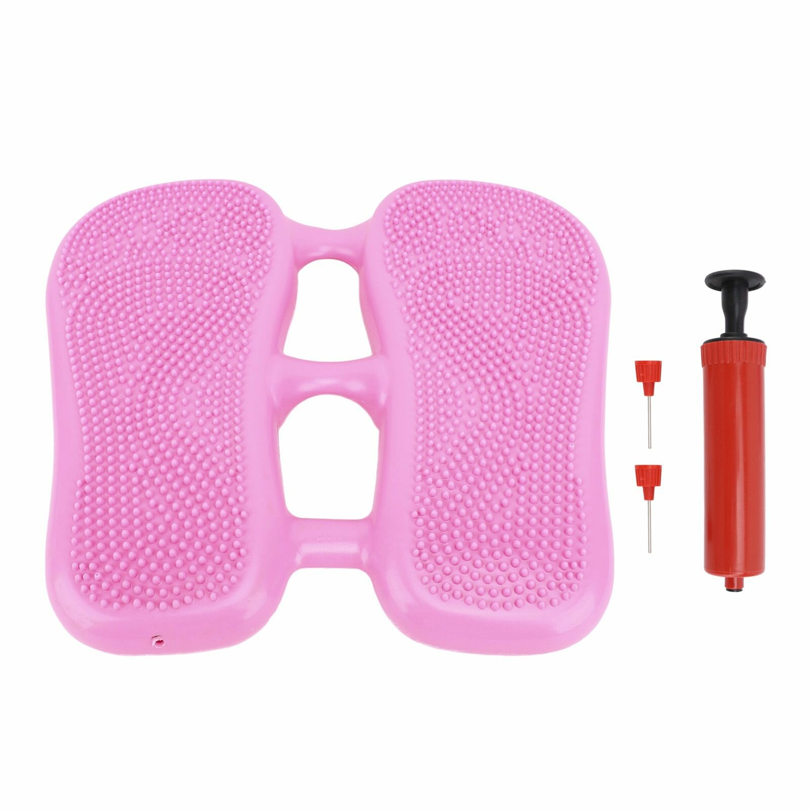 Надувной степпер для фитнеса, многоцелевой степпер, балансировочная доска с массажем для ног, фиолетовый для домашних тренировок